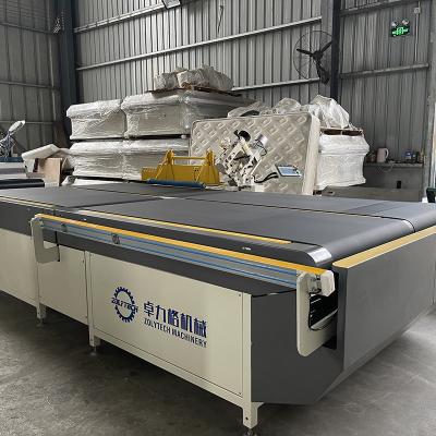 China Computerized Automatic Flipping Mattress Tape Edge Machine For Mattress 50-500mm Sewing Thickness for sale