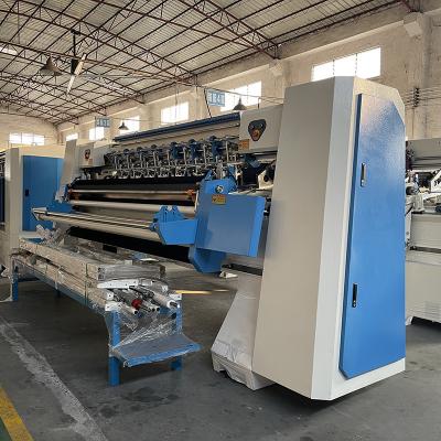 China 2450mm Width Industrial Quilting Machine High Speed Computerized Chain Stitch 1200rpm For Quilts And Comforters for sale