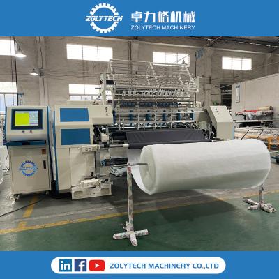 China ZOLYTECH quilting machine for mattresses and blankets multi-needle quilting machine mattress making machine for sale