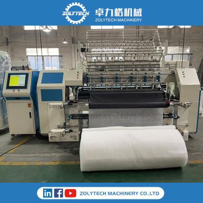 China ZLT-YS64 lock stitch multi-needle quilting machine used quilting machine duvet quilting machine for sale