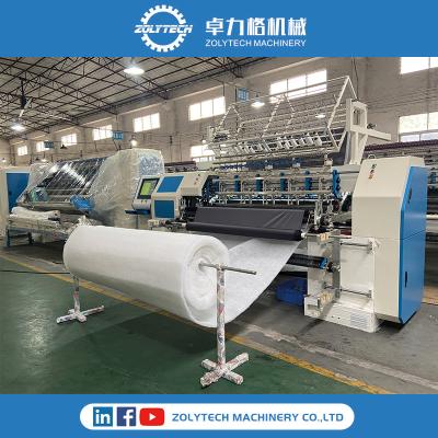 China ZOLYTECH mattress making machine multi-needle quilting machine quilting machine for mattresses and blankets ZLT-YS-64 for sale