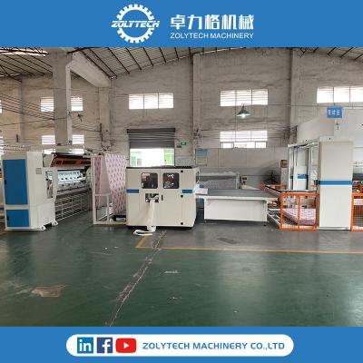 China Mattress Hammer ZOLYTECH ZLT-HM Auto Hemming Station For Mattress Production for sale