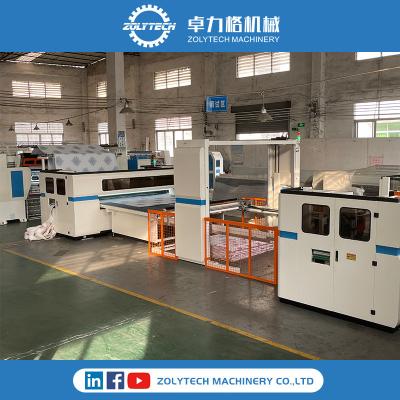 China Mattress Hemming Station Automatic Panel Hemming Machine ZLT-HM for sale