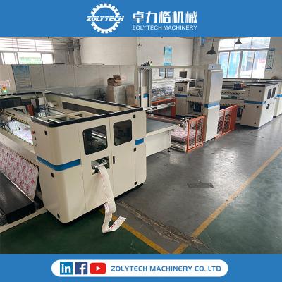 China ZOLYTECH ZLT-HM hemming station automatic panel hemming machine mattress flanging system for sale