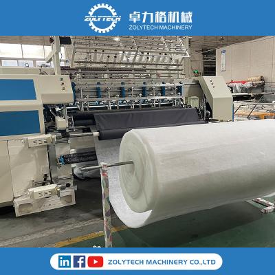China ZOLYTECH Servo Motor Quilting Machine Multi Needle Quilting Machine Chain Stitch Quilting Machine for sale