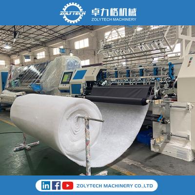China Chain Stitch Quilting Machine Servo Motor Quilting Machine Multi Needle Quilting Machine ZOLYTECH for sale
