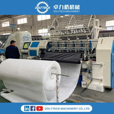 China ZOLYTECH Machine Mattress Multi Needle Quilting Machine Industrial Quilting Machine for sale