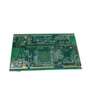 China High Density Interconnect PCB Board with 0.04mm Line Width 0.3mm BGA Pitch and 540x620mm Board Size for Industrial Control for sale