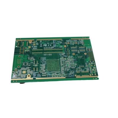 China High Density Interconnect PCB Board with 0.04mm Line Width 0.3mm BGA Pitch and 540x620mm Board Size for Industrial Control for sale