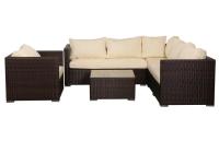 China Modern Aluminum Rattan  Sofa Set  for Outdoor for sale