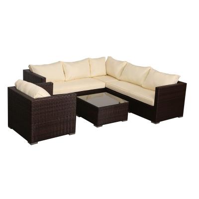 China Modern Aluminum Rattan  Sofa Set  for Outdoor for sale