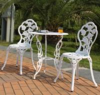 China Cast Aluminum High Quality Cheap  Bistro Set for sale
