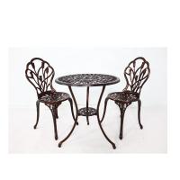 China 3pcs cast aluminiu bistro set for sale