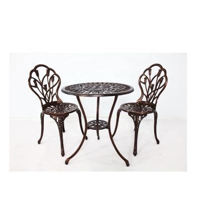 China 3pcs cast aluminiu bistro set for sale