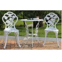 China Cast Aluminium Metal Outdoor Patio Dining Garden Furniture Set for sale