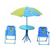 China garden four set kid's folding beach chair with umbrella for sale