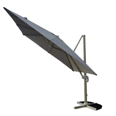 China Outdoor Furniture Large Umbrella Outdoor Garden Stand Roman Umbrella Patio Cantilever Aluminum Umbrella for sale
