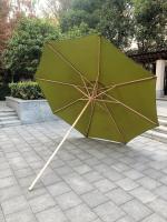 China colorful fashion wooden garden umbrella for outdoor for sale
