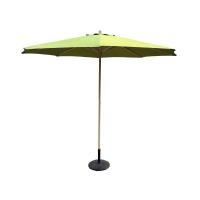 China colorful fashion wooden garden umbrella for outdoor for sale