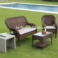 China 2026 Hot Sell Rattan/Wicker Leisure Love Seat Outdoor Rattan Furniture Set for sale