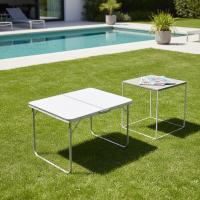 China Eastony Foldable Camping Table White Small Size for sale