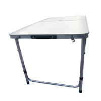 China Portable Height Adjustable Aluminum Folding Camping Table for sale