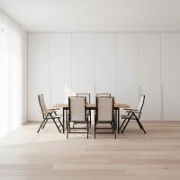 China Modern Aluminum Teakwood Table and Chair for Garden for sale