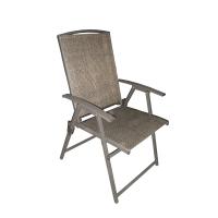 China Outdoor Folding Patio Garden 6pcs Table Dining 4 Folding Chairs with Umbrella Set for sale