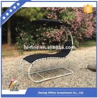 China HIFINE Hot Sale High Quality Outdoor Metal Hanging Chair Swing Chair Hammock with Mosquito Net for sale