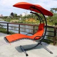 China HIFINE Hot Sale High Quality Outdoor Metal Hanging Chair Swing Chair Hammock with Mosquito Net for sale