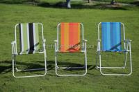 China High Quality Iron Beach & Fishing Folding Outdoor Chairs for sale