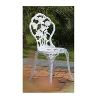 China Outdoor Patio Garden Furniture Cast Aluminum Dining Table and Chairs Bistro Set for sale