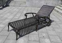 China HIFINE HFCL-001 Outdoor Aluminum Wheelchair Recliner Sun Lounger for sale