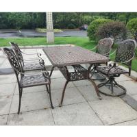 China Hot Sale Cast Aluminum Patio Outdoor Furniture with Factory Price for sale