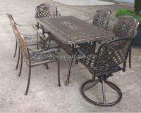 China Hot Sale Cast Aluminum Patio Outdoor Furniture with Factory Price for sale