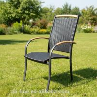 China Luxury Aluminum Wicker Zhejiang Garden Set Outdoor Patio Furniture Outdoor Dining  Waterproof Chair for sale