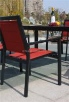 China High quality 6pcs tile top bistro coffee table bronze cast aluminum tables and chairs outdoor garden antique furniture for sale
