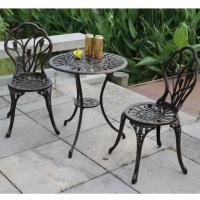 China Good Quality Cast Iron Metal Bistro Set for sale