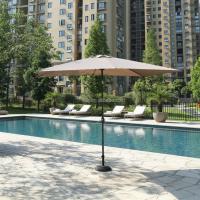 China Rectangle Garden Parasol Promotion Umbrella Waterproof Patio Umbrellas for sale