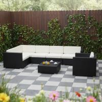 China Hot Sale Garen Furniture Outdoor Rattan Sofa for sale