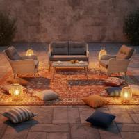 China New Aluminium Rattan Outdoor Furniture Set for sale