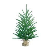 China Mini Modern Fabric Outdoor Decorated Christmas Tree for sale