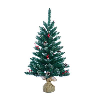 China Mini Modern Fabric Outdoor Park Christmas Tree for sale