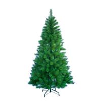 China Modern Plastic Artificial Christmas Tree with LED Lights for Living Room and Home Office for sale
