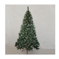 China Wholesale Modern Outdoor Park Artificial Fabric Pine Needles Christmas Automatic Christmas Tree for sale