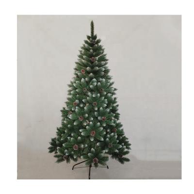 China Wholesale Modern Outdoor Park Artificial Fabric Pine Needles Christmas Automatic Christmas Tree for sale