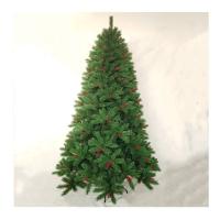 China 2026 Modern Outdoor X-mas Decoration Supplies Festival Artificial Christmas Tree with Fabric and Steel PVC for Park Use for sale