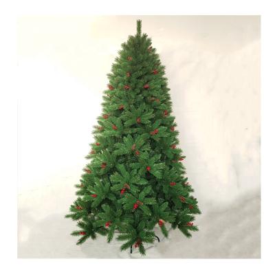 China 2026 Modern Outdoor X-mas Decoration Supplies Festival Artificial Christmas Tree with Fabric and Steel PVC for Park Use for sale