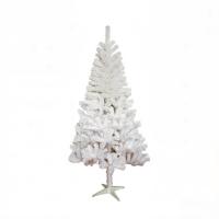 China Modern Outdoor Park Use Steel & PVC White Hot Sale Christmas Tree with Customized Designs for sale