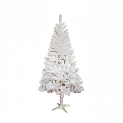 China Modern Outdoor Park Use Steel & PVC White Hot Sale Christmas Tree with Customized Designs for sale